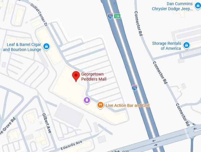 16. georgetown peddlers mall map
