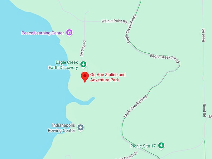 16. go ape zipline and adventure park map