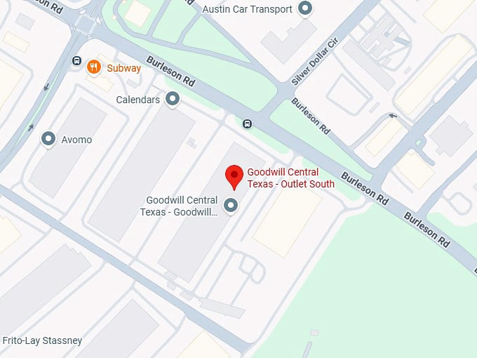 16. goodwill central texas outlet south map