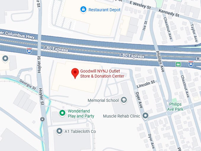 16. goodwill nynj outlet store & donation center map