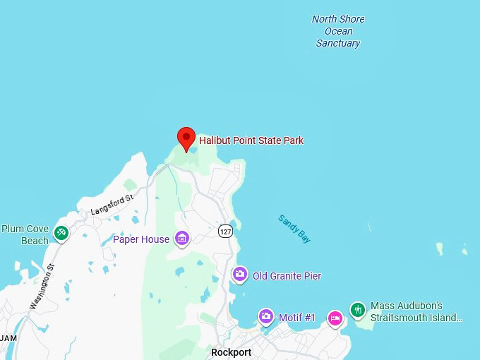 16. halibut point state park map