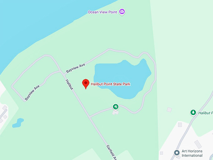 16. halibut point state park map