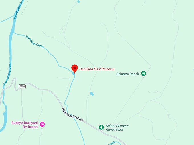 16. hamilton pool map