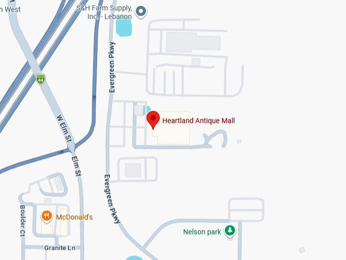 16. heartland antique mall map