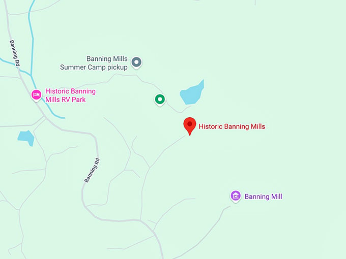 16. historic banning mills map