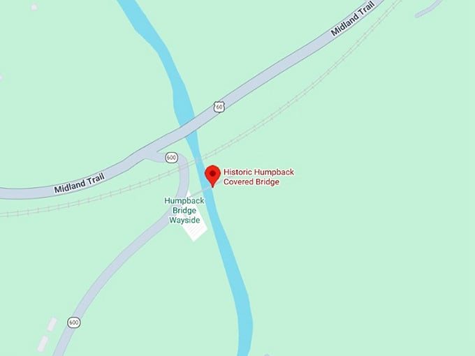 16. historic humpback covered bridge map