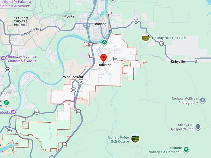 16. hollister map