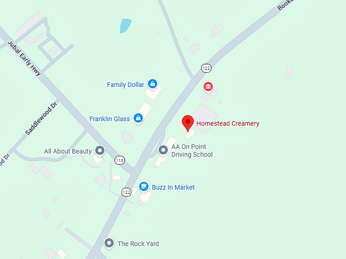 16. homestead creamery map