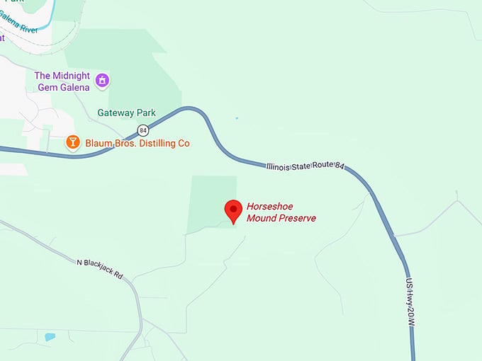 16. horseshoe mound preserve map