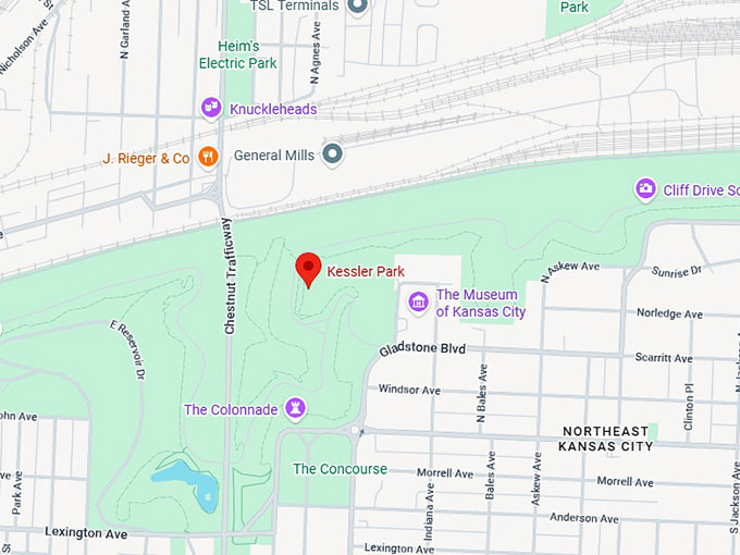 16. kessler park map
