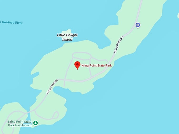 16. kring point state park map