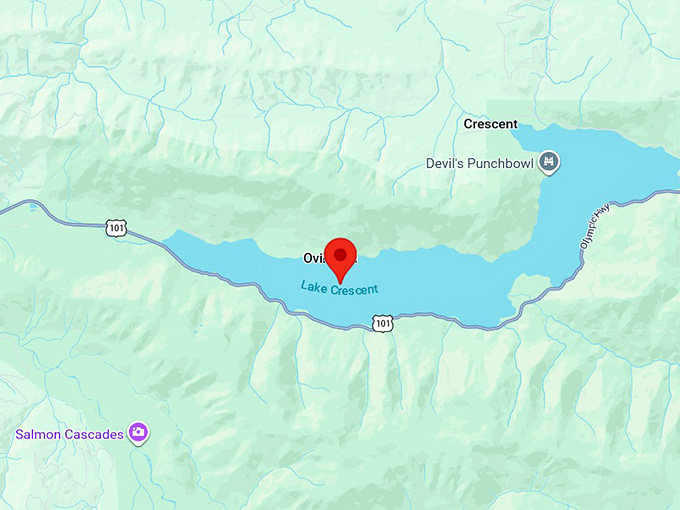 16. lake crescent map