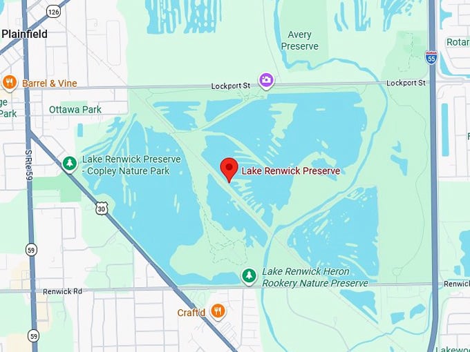 Renwick Map This Hidden Nature Preserve In Illinois Has The Most Breathtaking ...