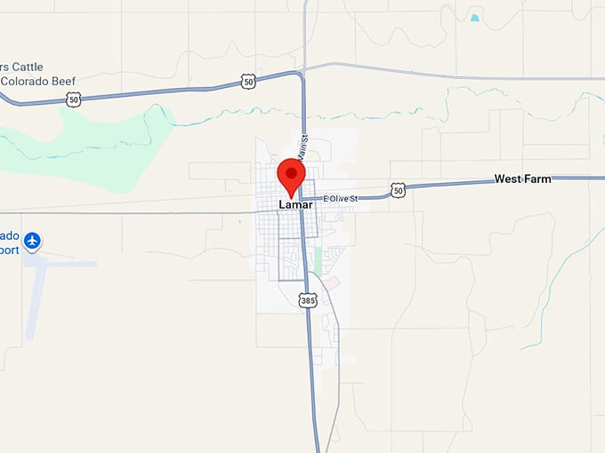 16. lamar co map