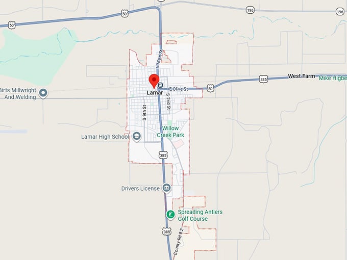 16. lamar map
