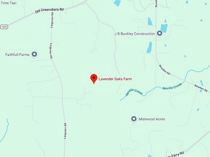 16. lavender oaks farm map