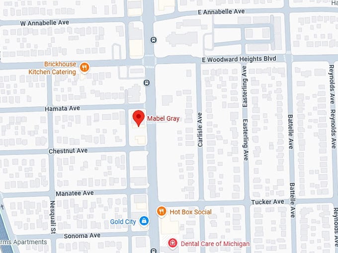 16. mabel gray map