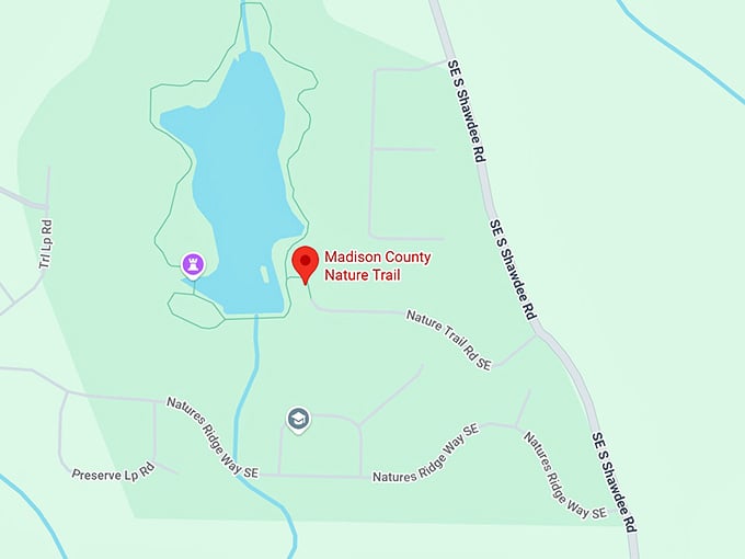 16. madison county nature trail map