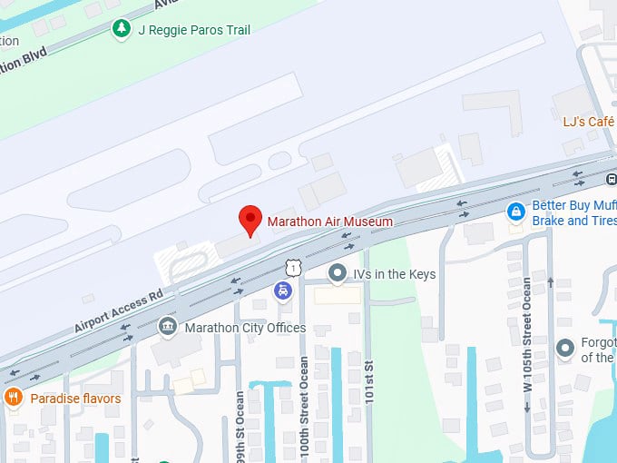 16. marathon air museum map