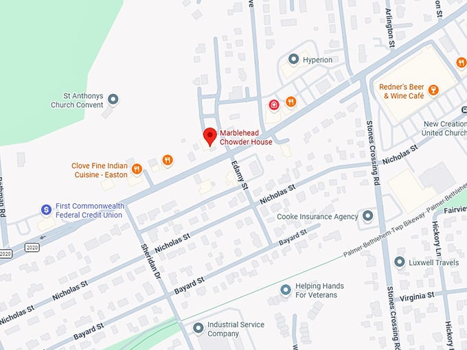 16. marblehead chowder house map