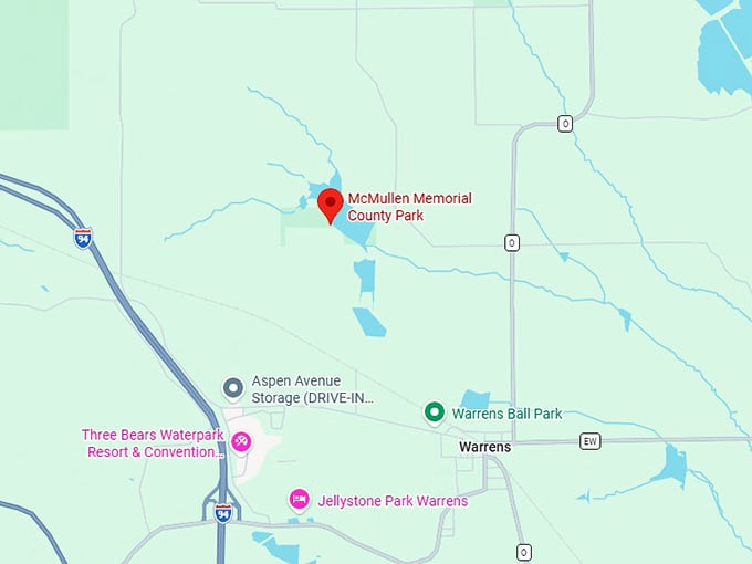 16. mcmullen memorial county park map