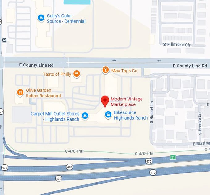 16. modern vintage marketplace map