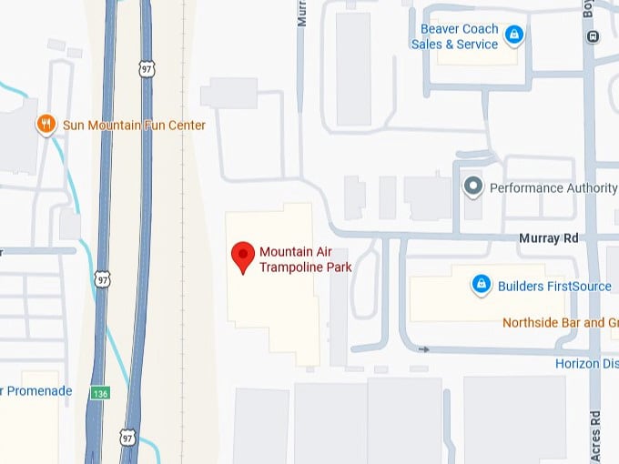 16. mountain air trampoline park map