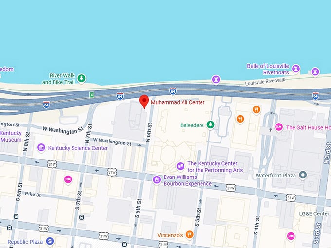 16. muhammad ali center map