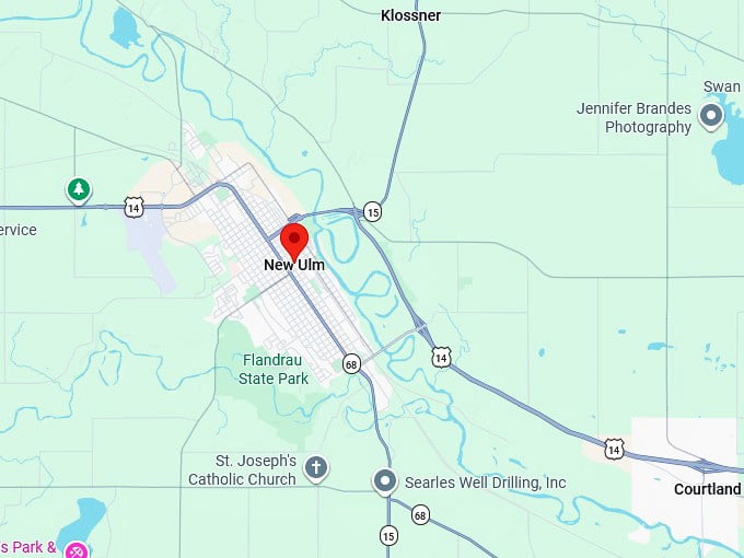 16. new ulm mn map