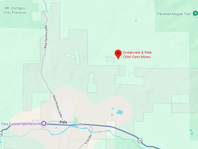 16. oceanview & pala chief gem mines (digforgems.com) map