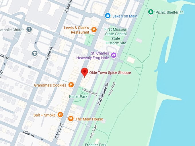 16. olde town spice shoppe map