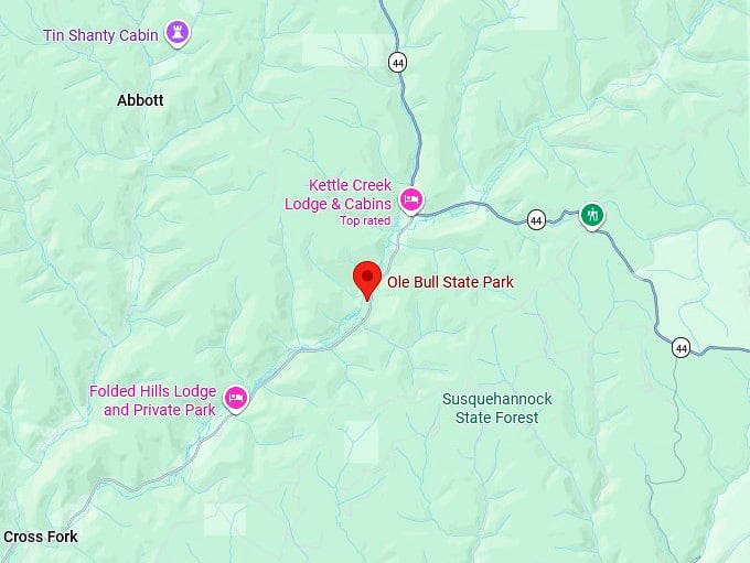 16. ole bull state park map