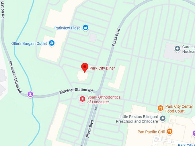 16. park city diner map