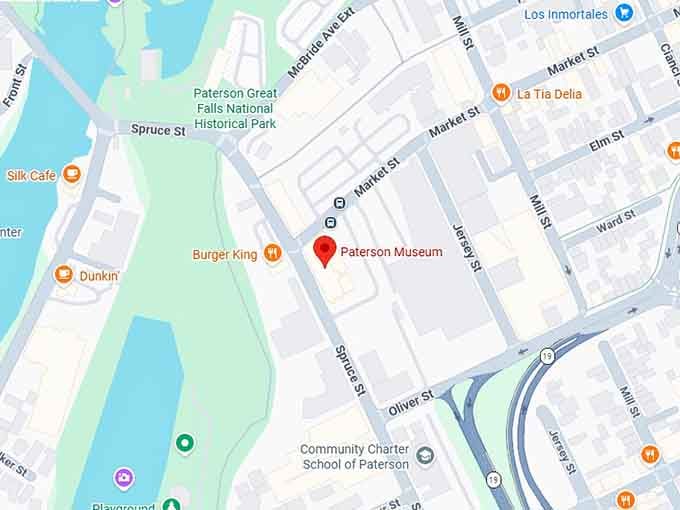 16. paterson museum map