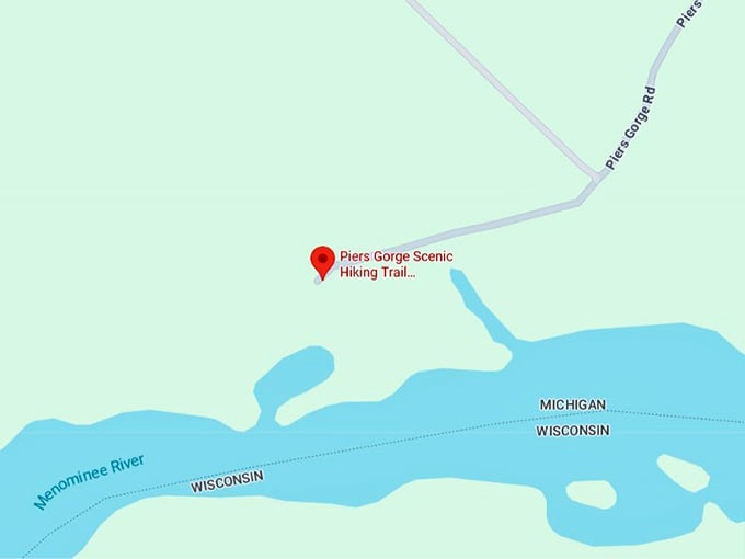 16. piers gorge map