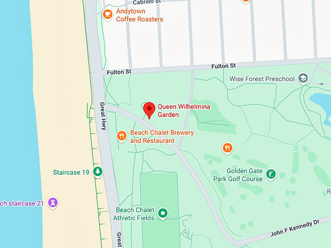 16. queen wilhelmina garden map