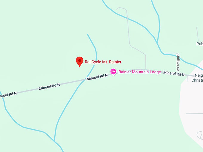 16. railcycle mt. rainier map