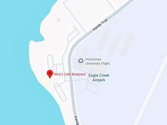 16. rick's caf&eacute; boatyard map