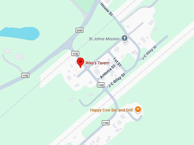 16. riley's tavern's map