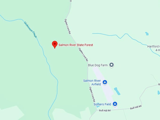 16. salmon river state forest map