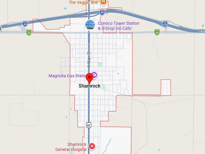 16. shamrock map