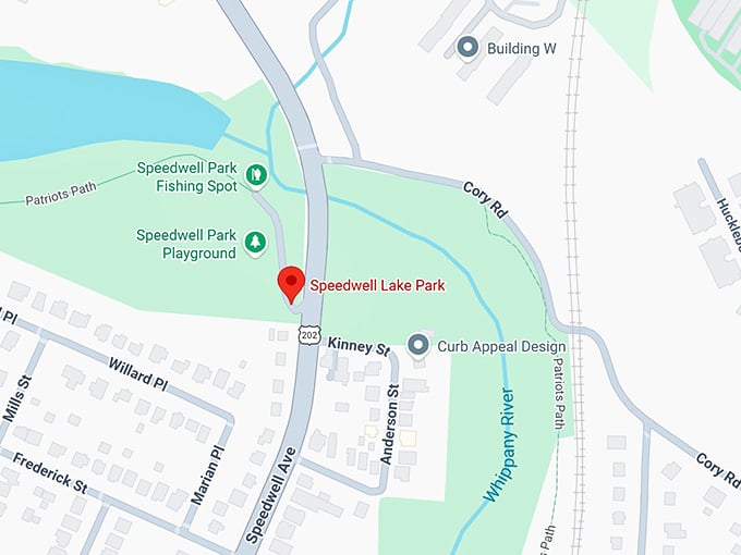 16. speedwell lake park map