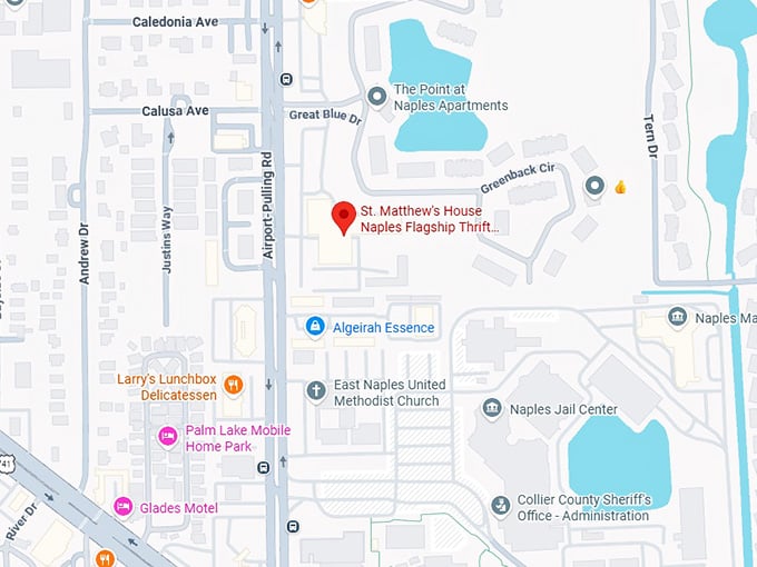 16. st. matthew's house naples flagship thrift store map