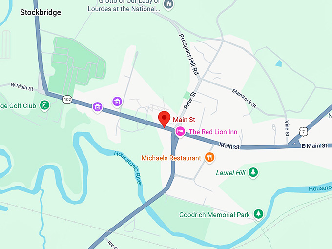 16. stockbridge main street map