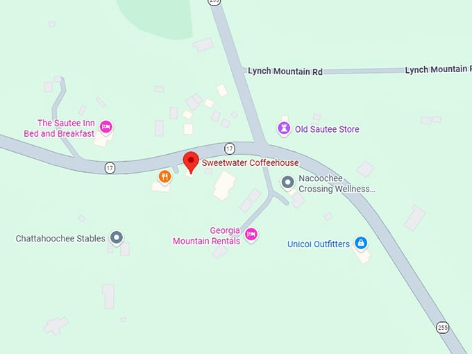 16. sweetwater coffeehouse map