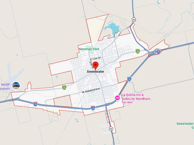 16. sweetwater map