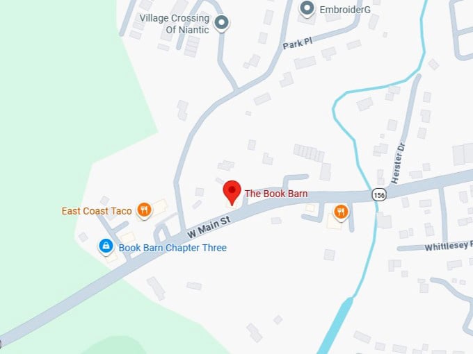 16. the book barn map