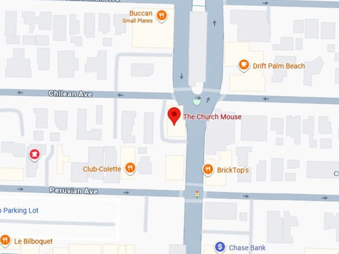 16. the church mouse map