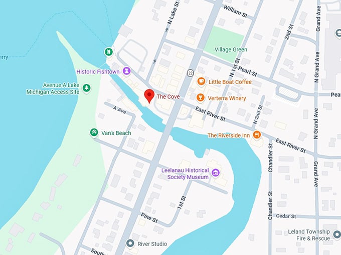 16. the cove map