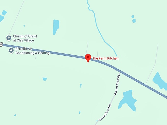 16. the farm kitchen map